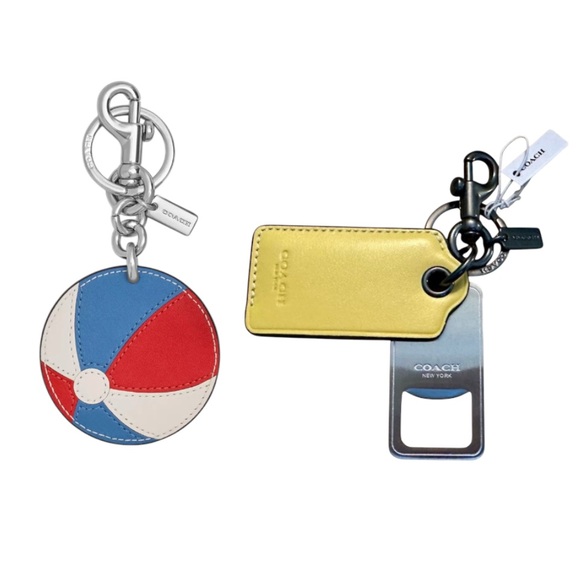 Coach | Accessories | Coach Pick One Bag Charmkeychain Beach Ball ...
